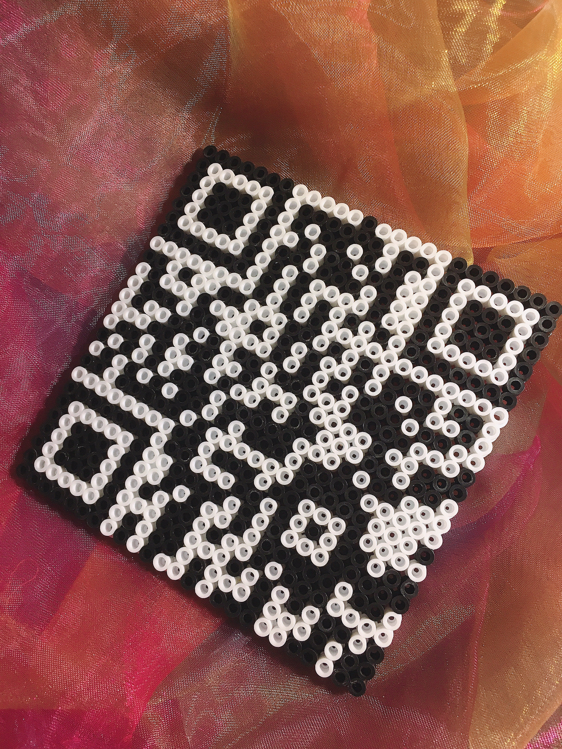 Custom Handmade Perler QR Codes *message Before Ordering* - Etsy