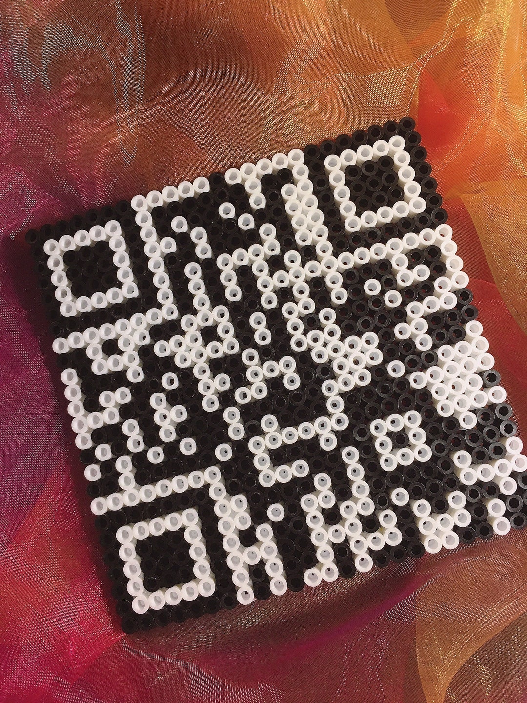 Custom Handmade Perler QR Codes *message Before Ordering* - Etsy