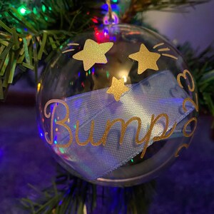 Personalised Height Ribbon Bauble 2024 - Etsy UK