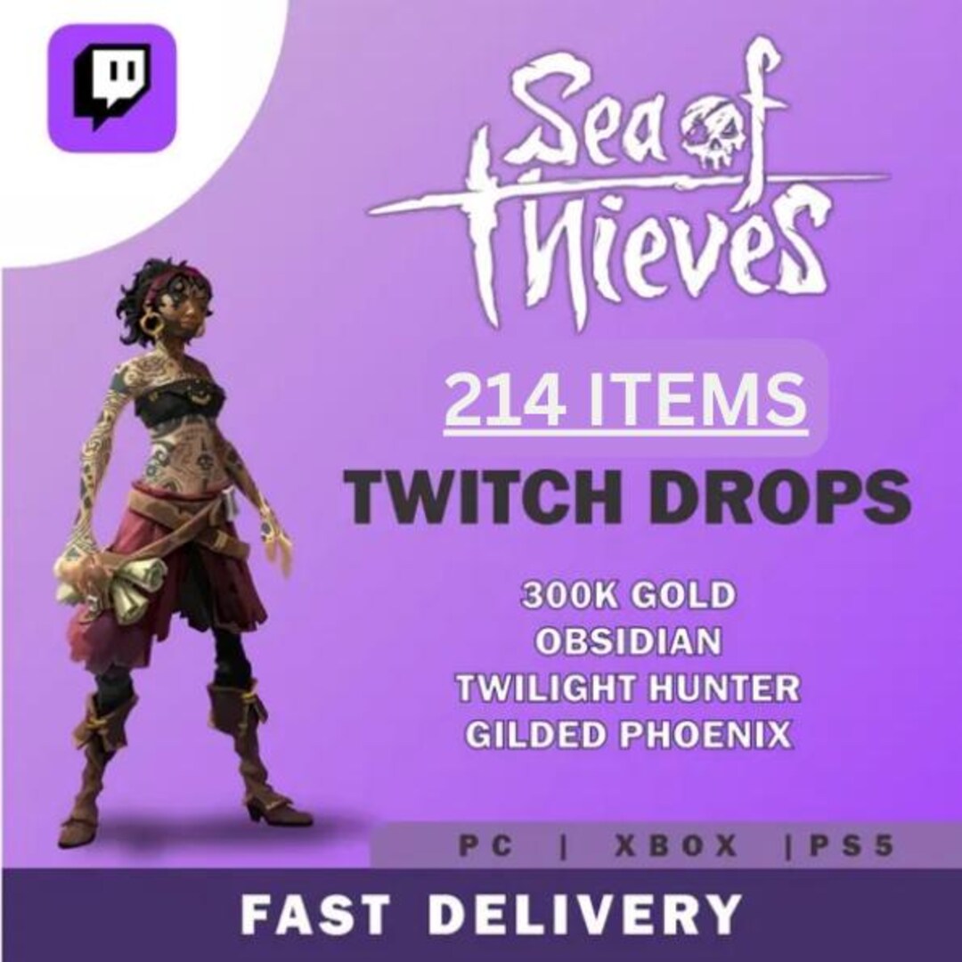 Sea of Thieves 214 Items, 300k Gold, Rare Exclusive Legendary Items ...