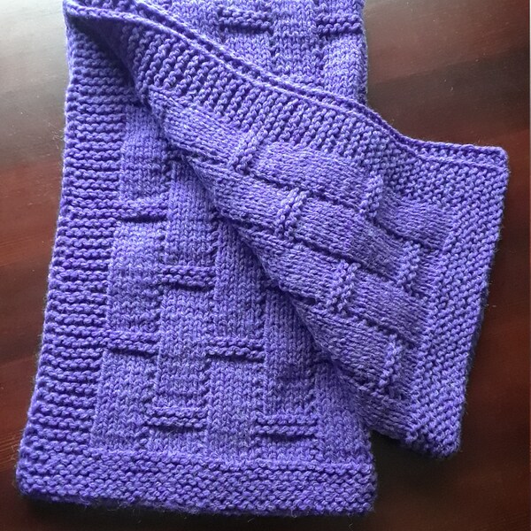 Knit Lap Blanket - Etsy