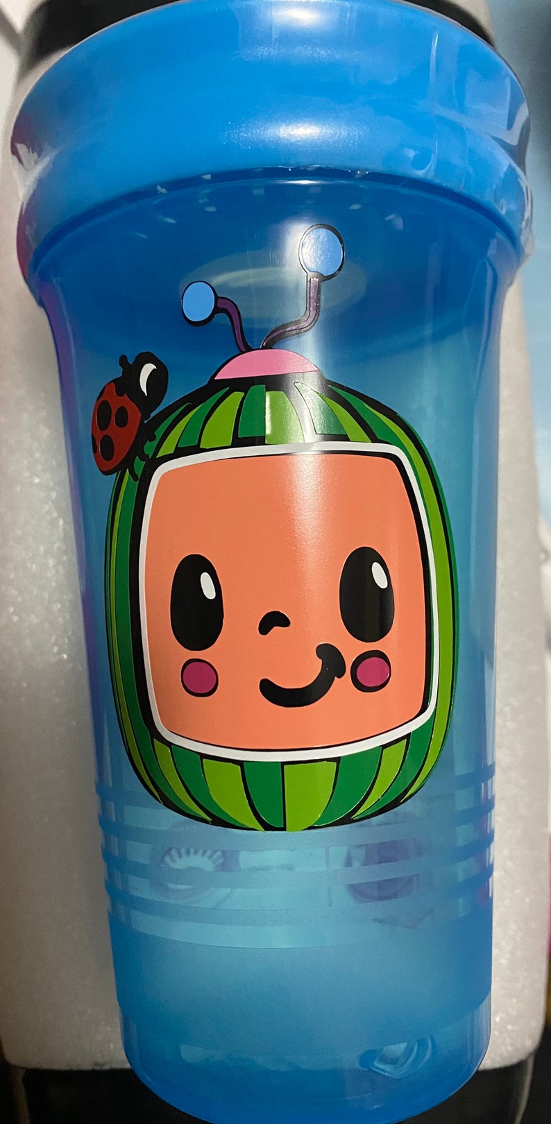 Cocomelon Inspired Kids Cup Cocomelon Cup JJ Kids Sippy | Etsy