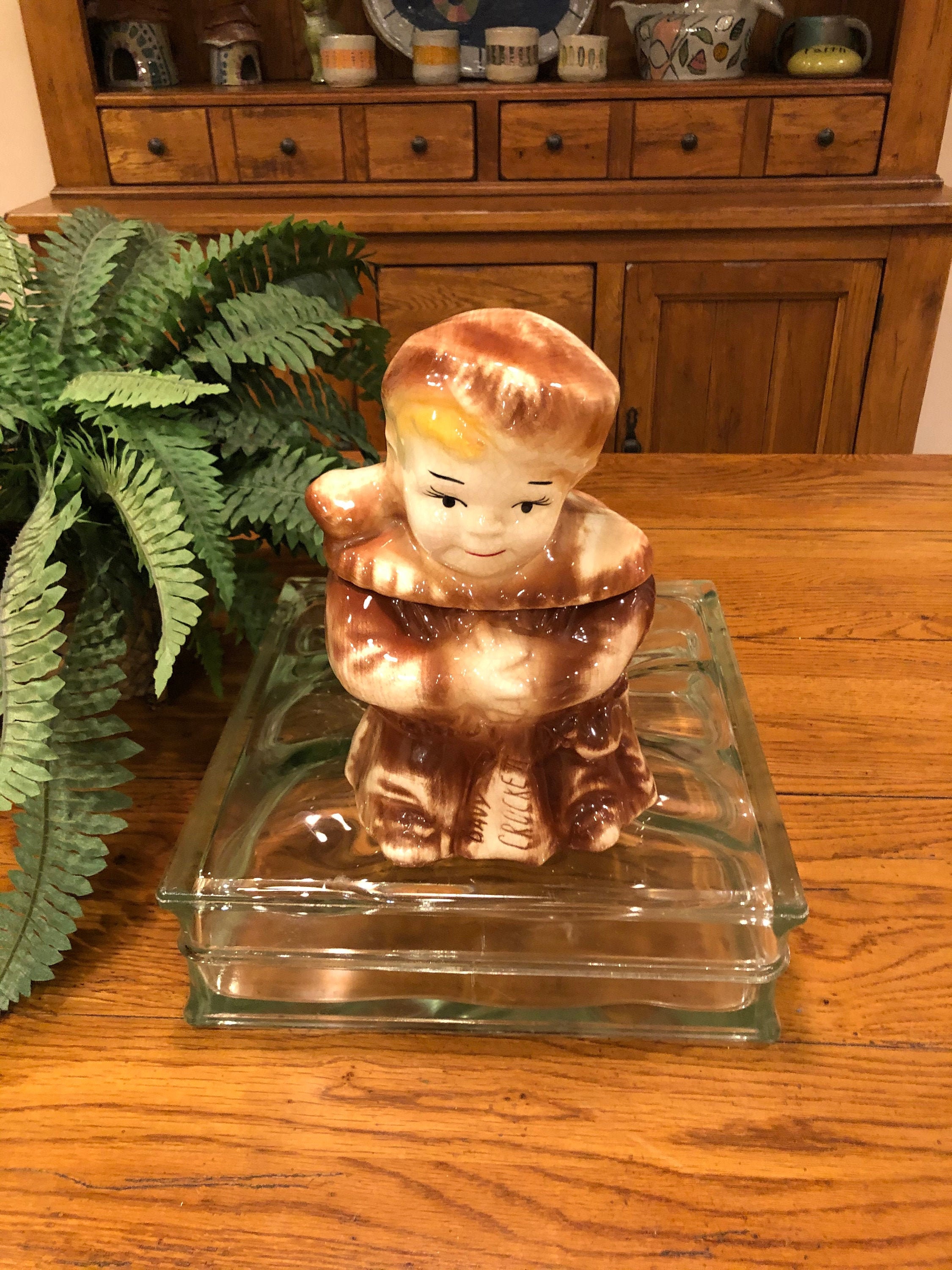 Davy Crockett Cookie Jar Firs Edition. RARE Brush-McCoy | Etsy