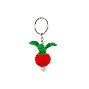 PDF Pattern Download Crochet Amigurumi Mini Radish Keychain - Etsy
