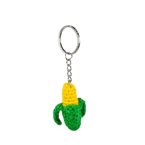 PDF Pattern Download Crochet Amigurumi Mini Corn Keychain - Etsy