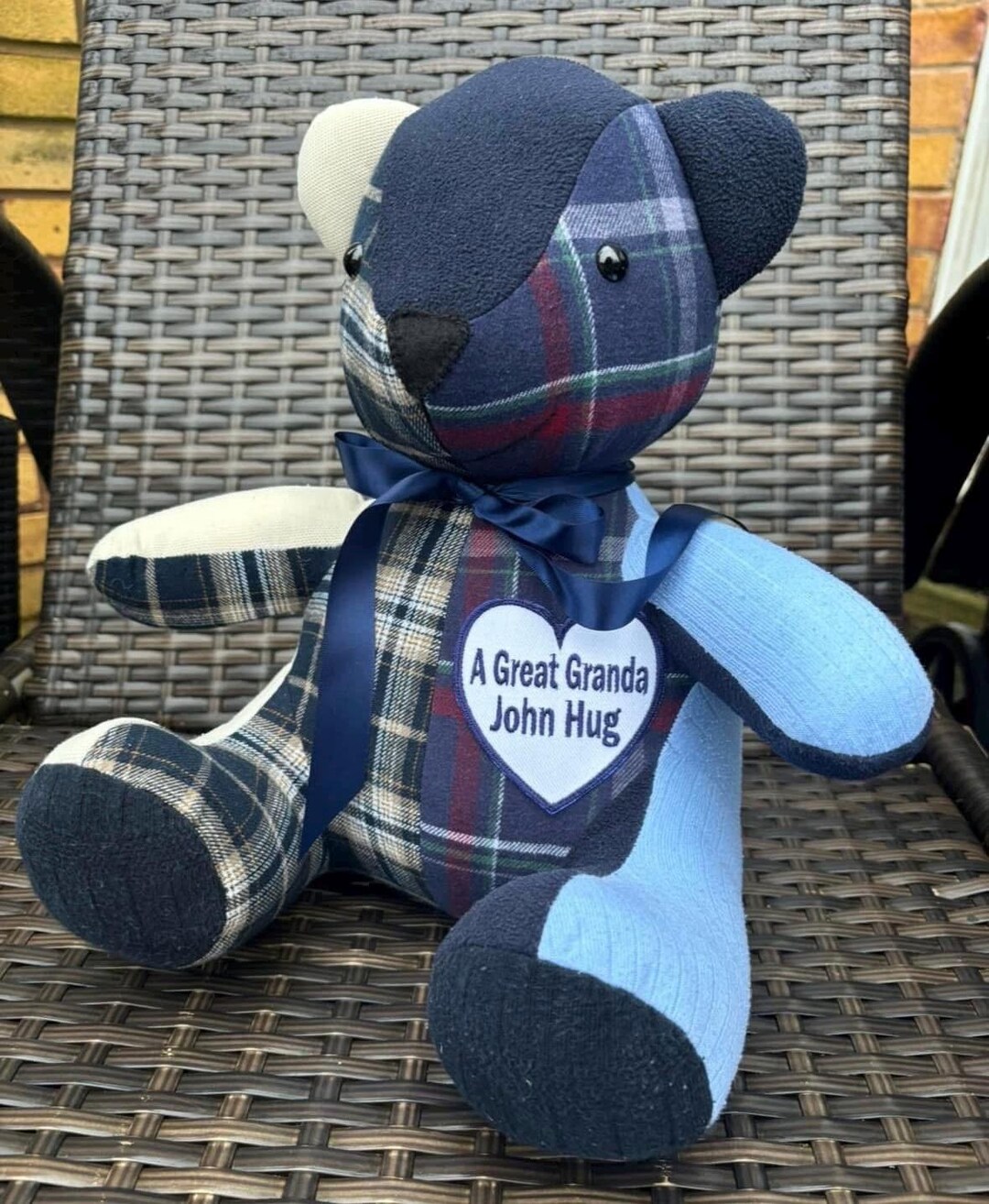 Keepsake Memorial Teddy Bear Made From Clothing - Etsy