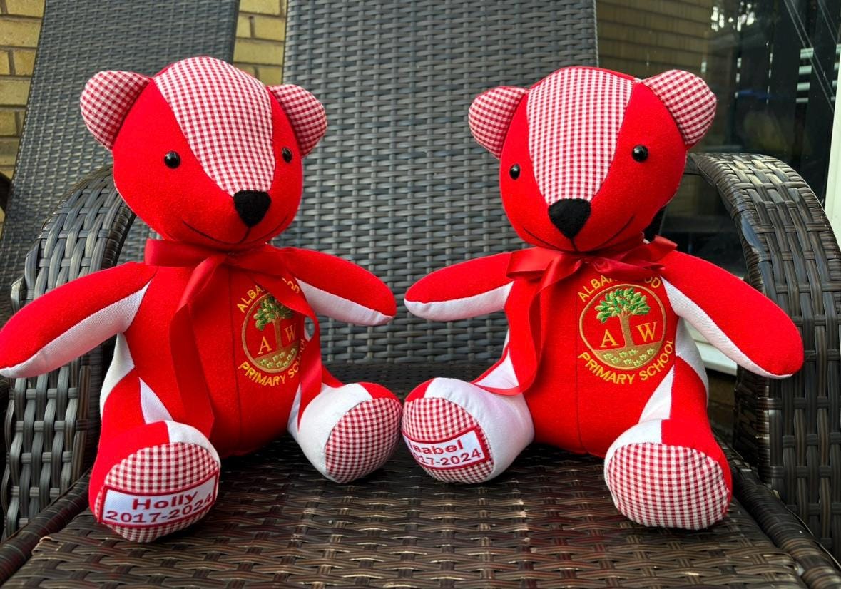 Keepsake School Uniform Teddy Bears - Etsy