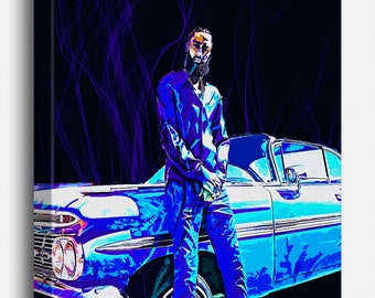 Nipsey Blue Canvas - Etsy