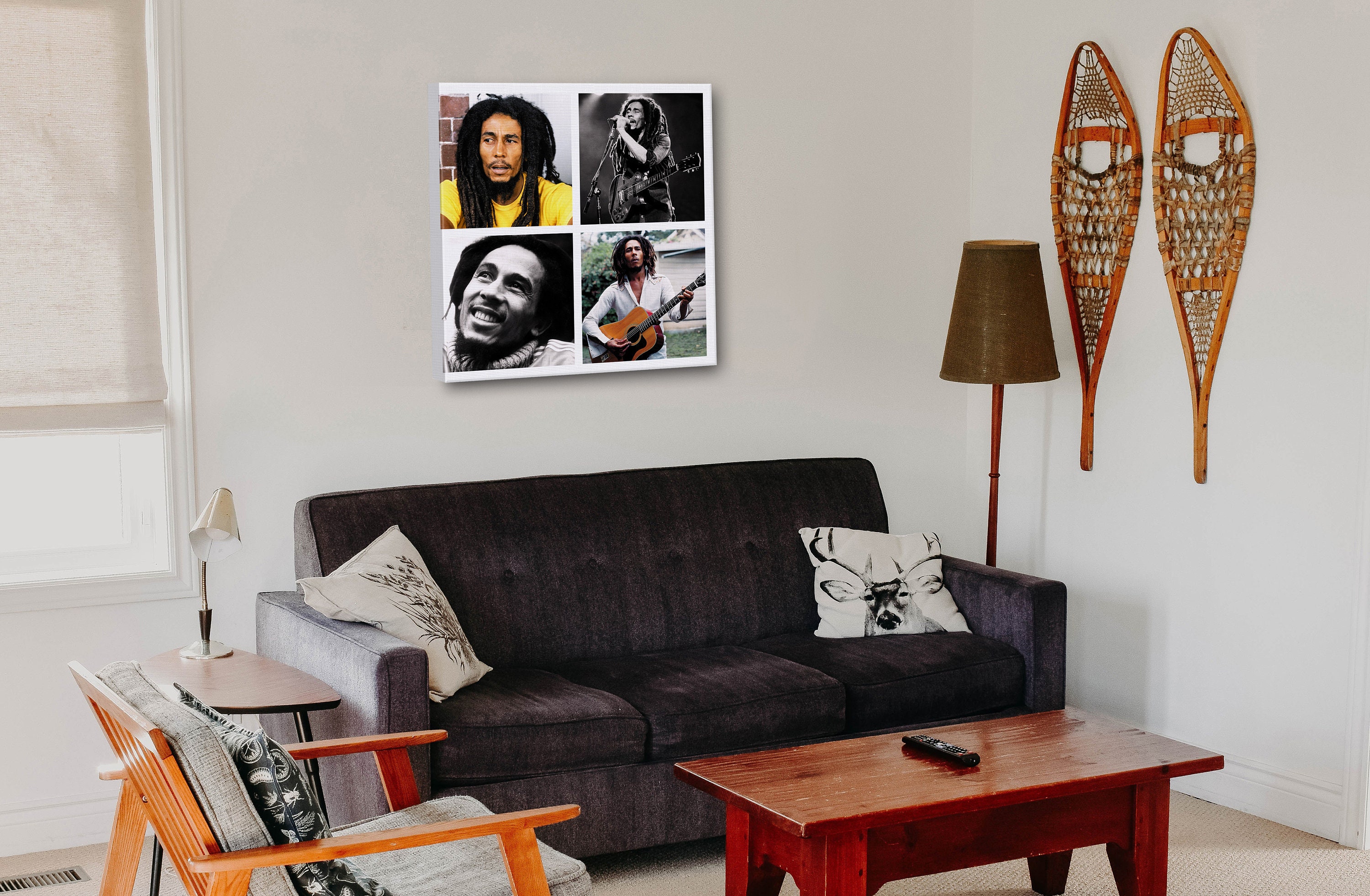 Bob Marley Collage Pictures Art Canvas Poster/gift/wall Art - Etsy UK