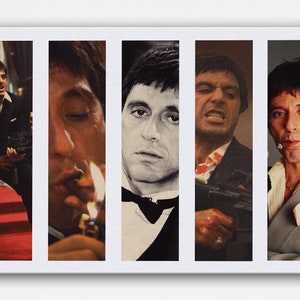 Scarface Art Canvas Scarface Photo Collage Art Canvas - Etsy