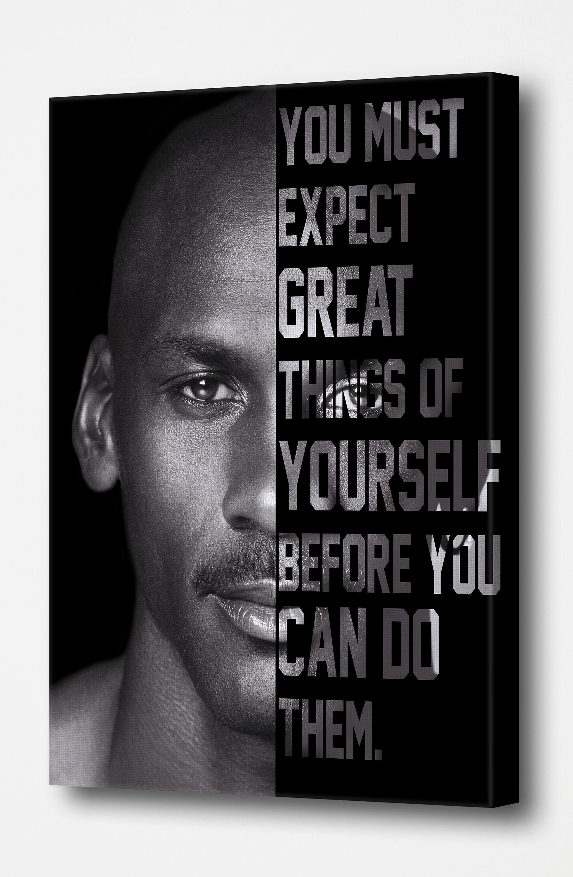 Michael Jordan Motivational Quotes Art Poster sold by Claudia Lima ...