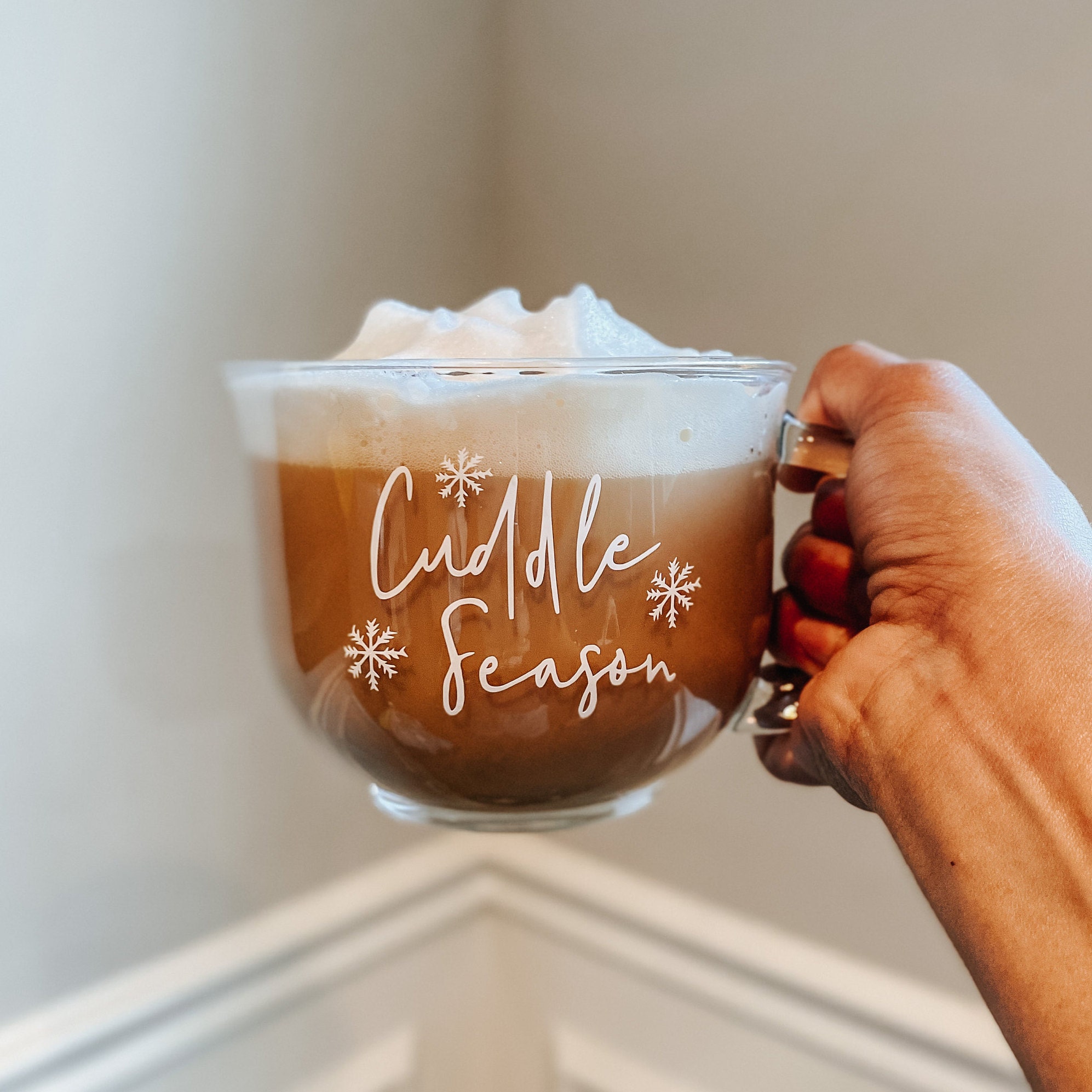 Oversized Cuddle Season Coffee Mug Big Tea Mug Large Hot - Etsy