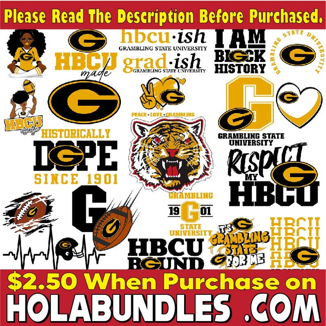 Grambling State University Svg, HBCU Svg, Hbcu, Digital Download, the ...