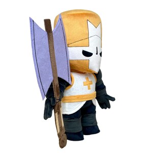 Custom Plush Yellow-knight - Etsy