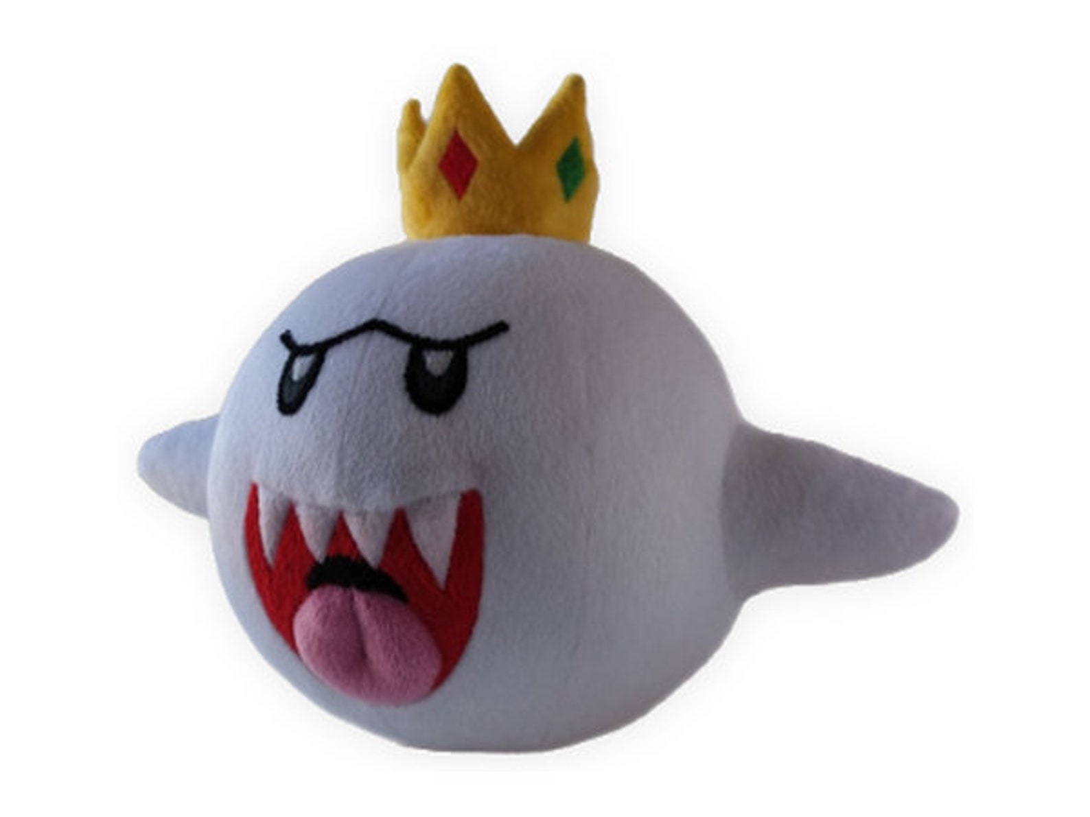 Custom Plush King Boo Red | Etsy