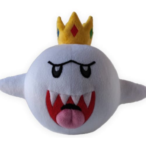 Custom Plush Just Like King Boo From Mario Inspired funmade | Etsy