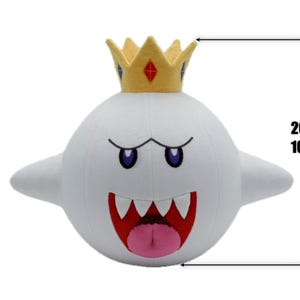 Custom Plush King Boo Red - Etsy