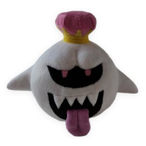 Custom Plush King Boo Black - Etsy