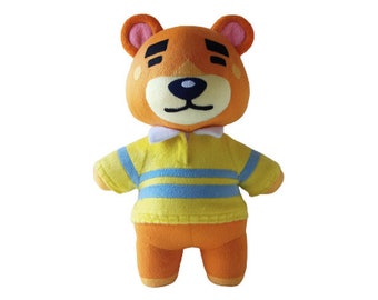 Teddy Animal Crossing Plush Teddy AC Plush Teddy Animal Crossing Pillow ...