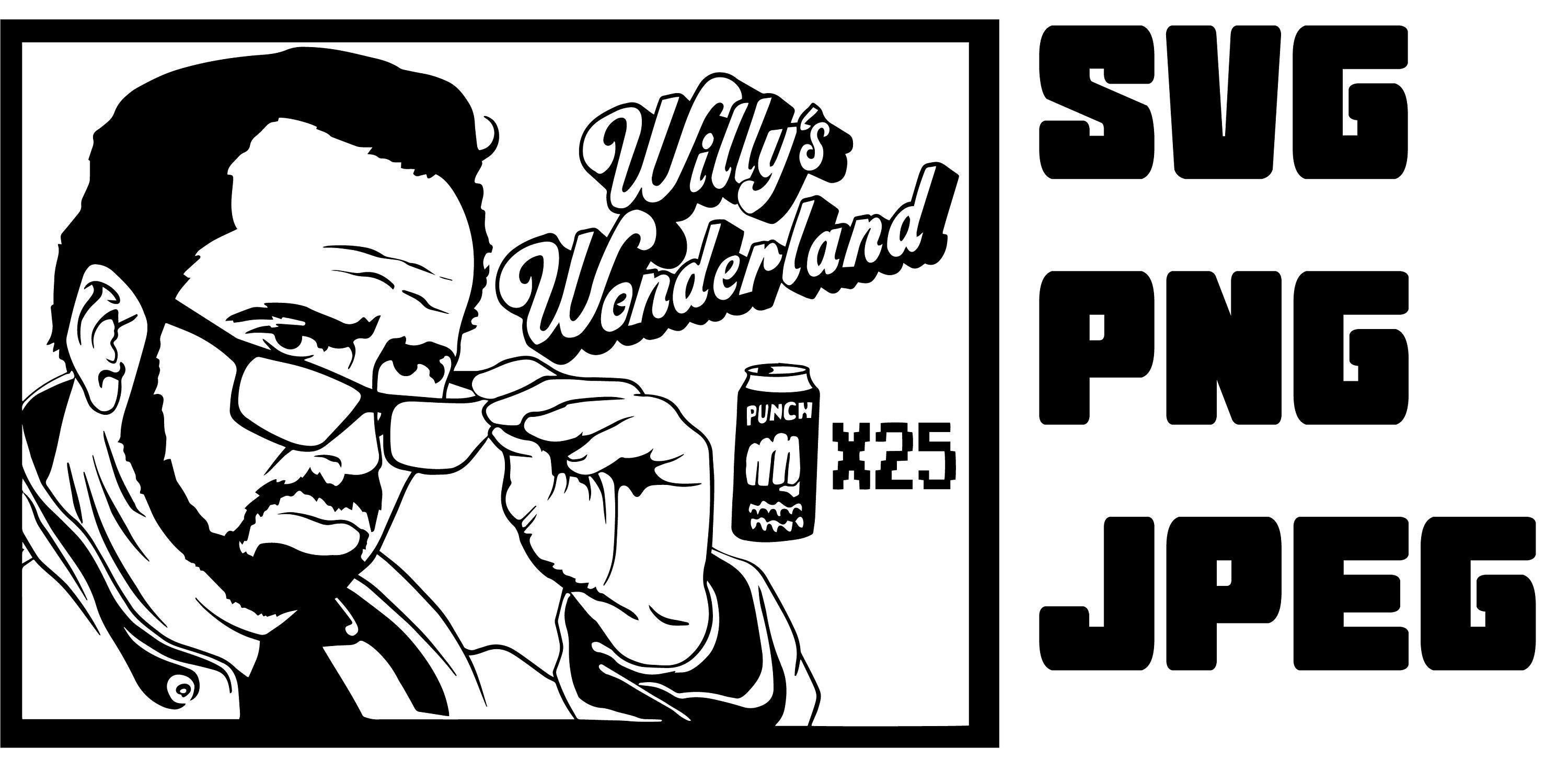 Willy's Wonderland SVG | Etsy