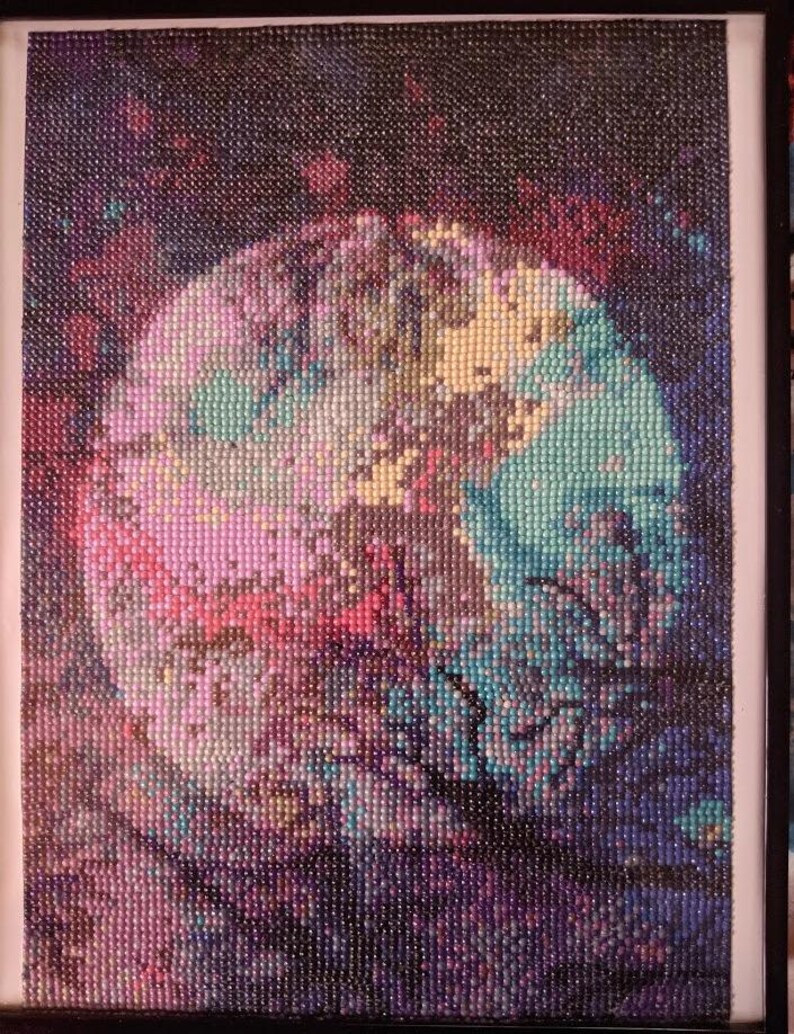 Moon Diamond Painting - Etsy