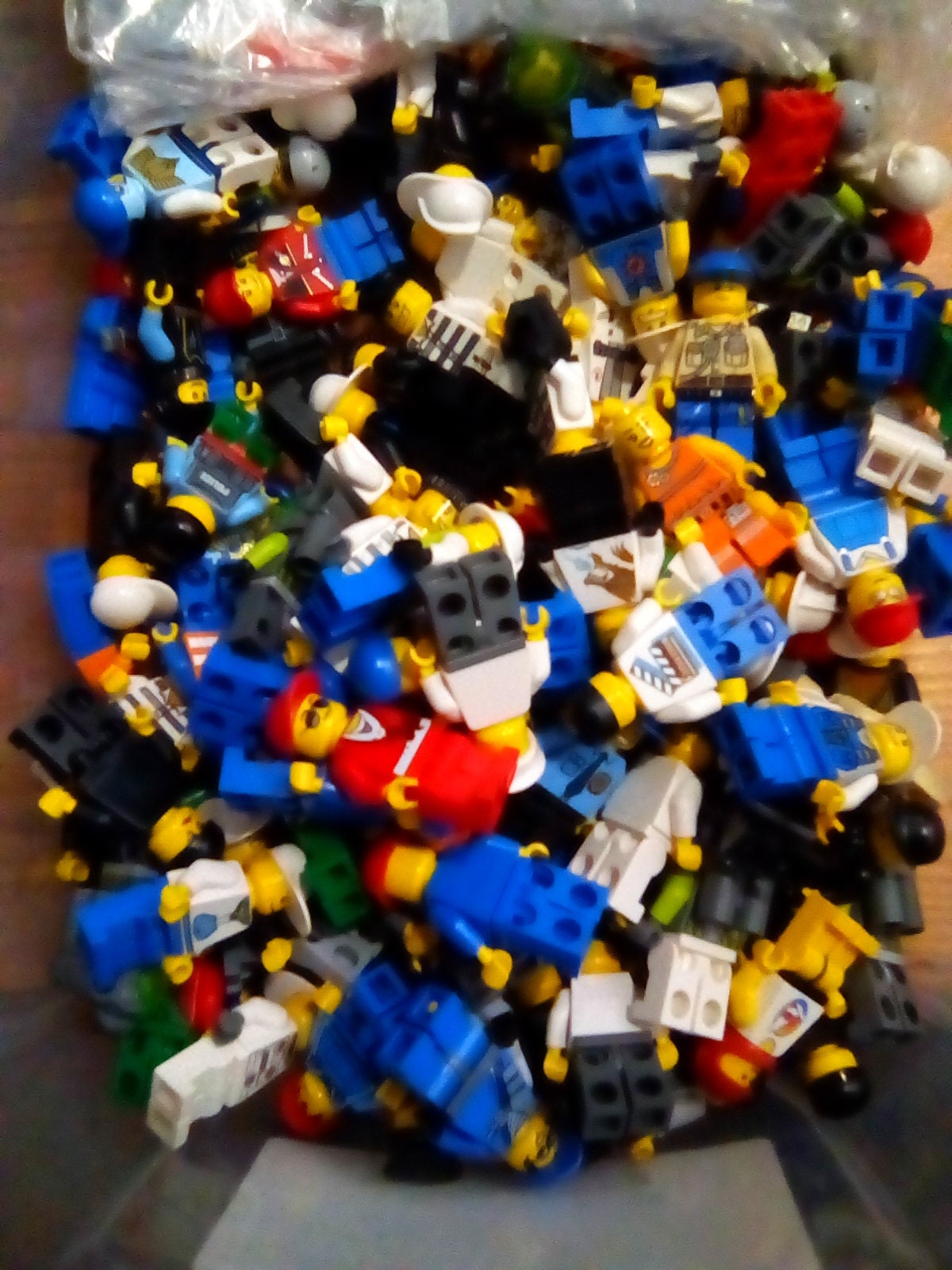 LEGO Bulk Minifigure Lot of 25 100% Genuine Lego Figures | Etsy