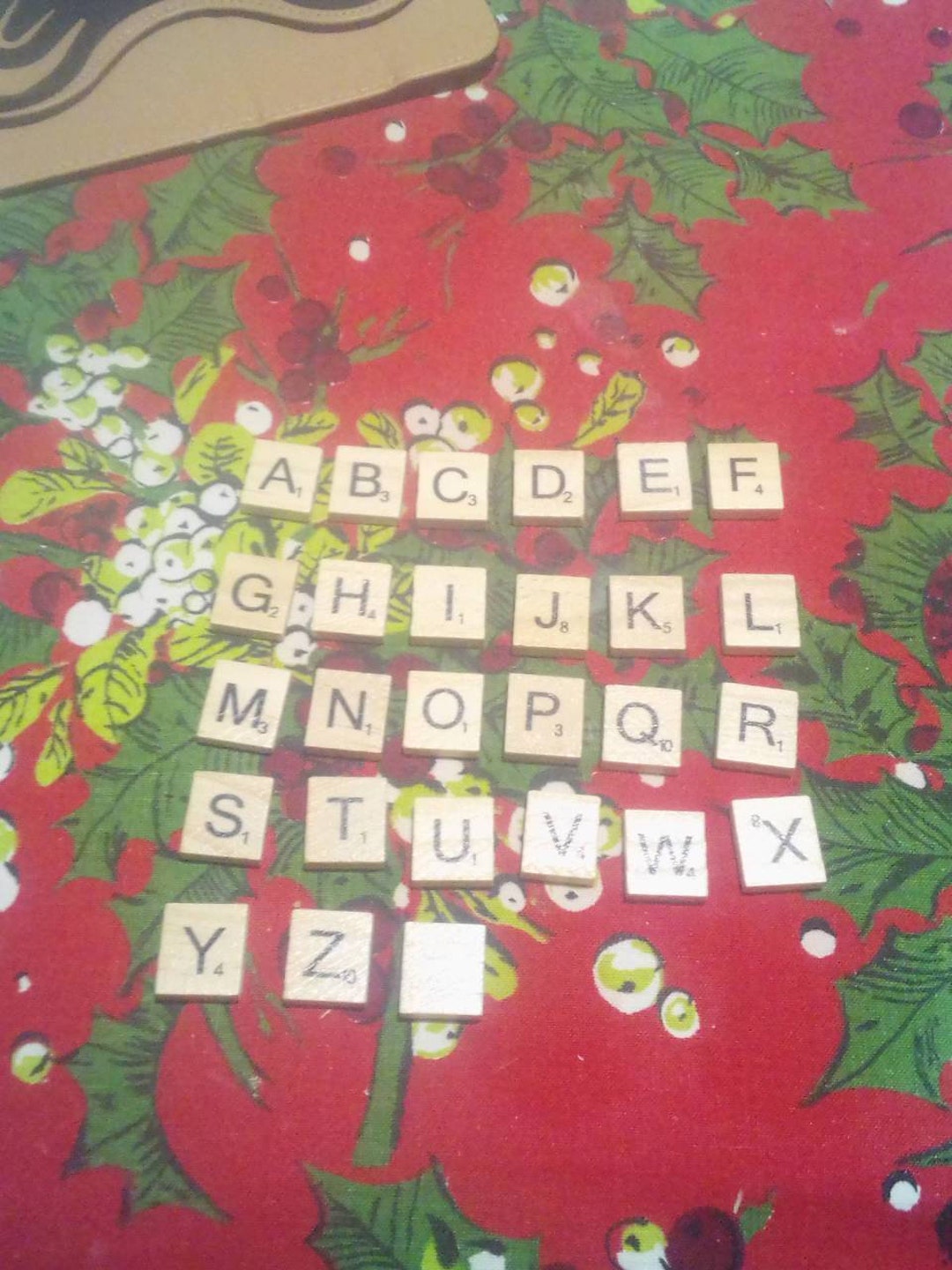Scrabble Wood Tiles Pieces Letters Wooden Alphabet Game Crafts - Etsy