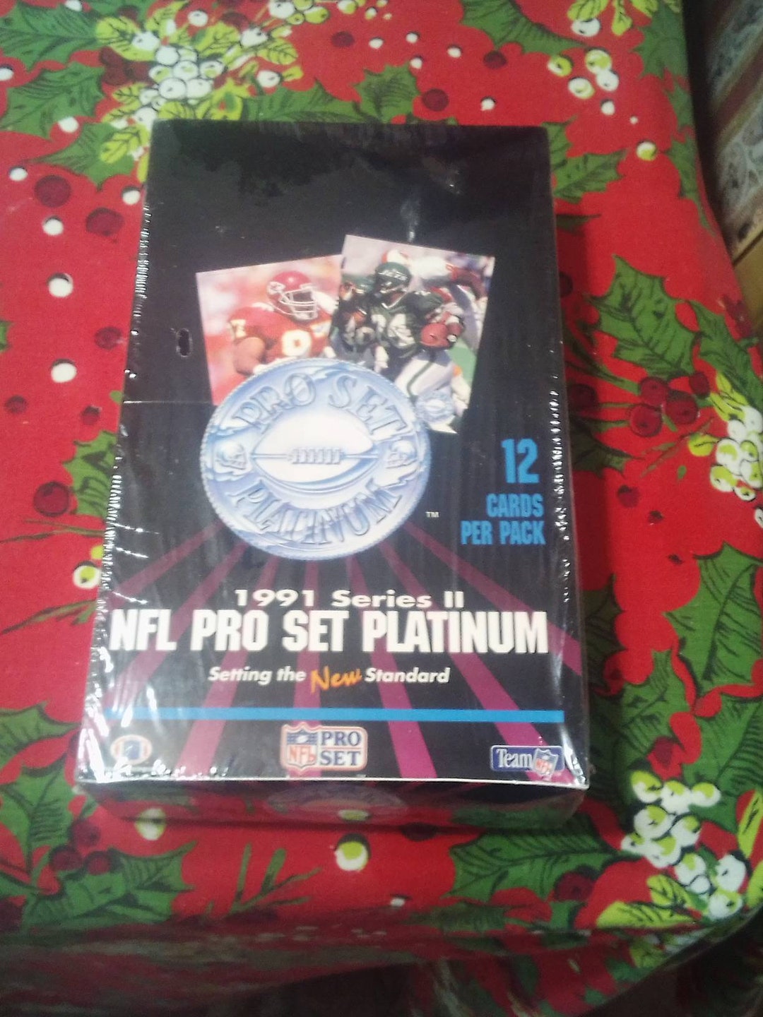 NFL Football 1991 Pro Set Platinum Series 2 Card Box 36 Wax Packs ...