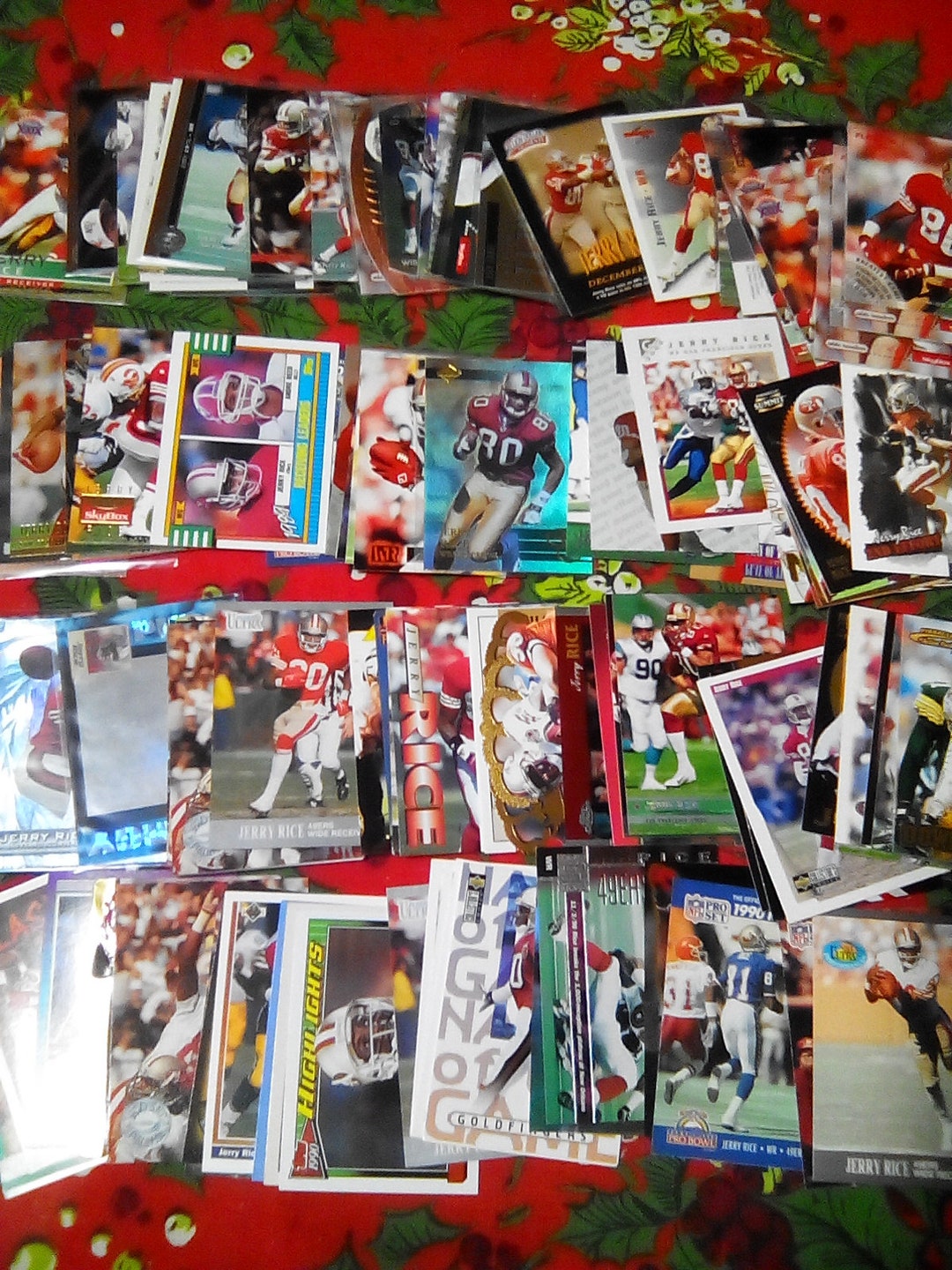 NFL Football Jerry Rice Bulk Lot OF 20 Trading Cards Great Condition - Etsy
