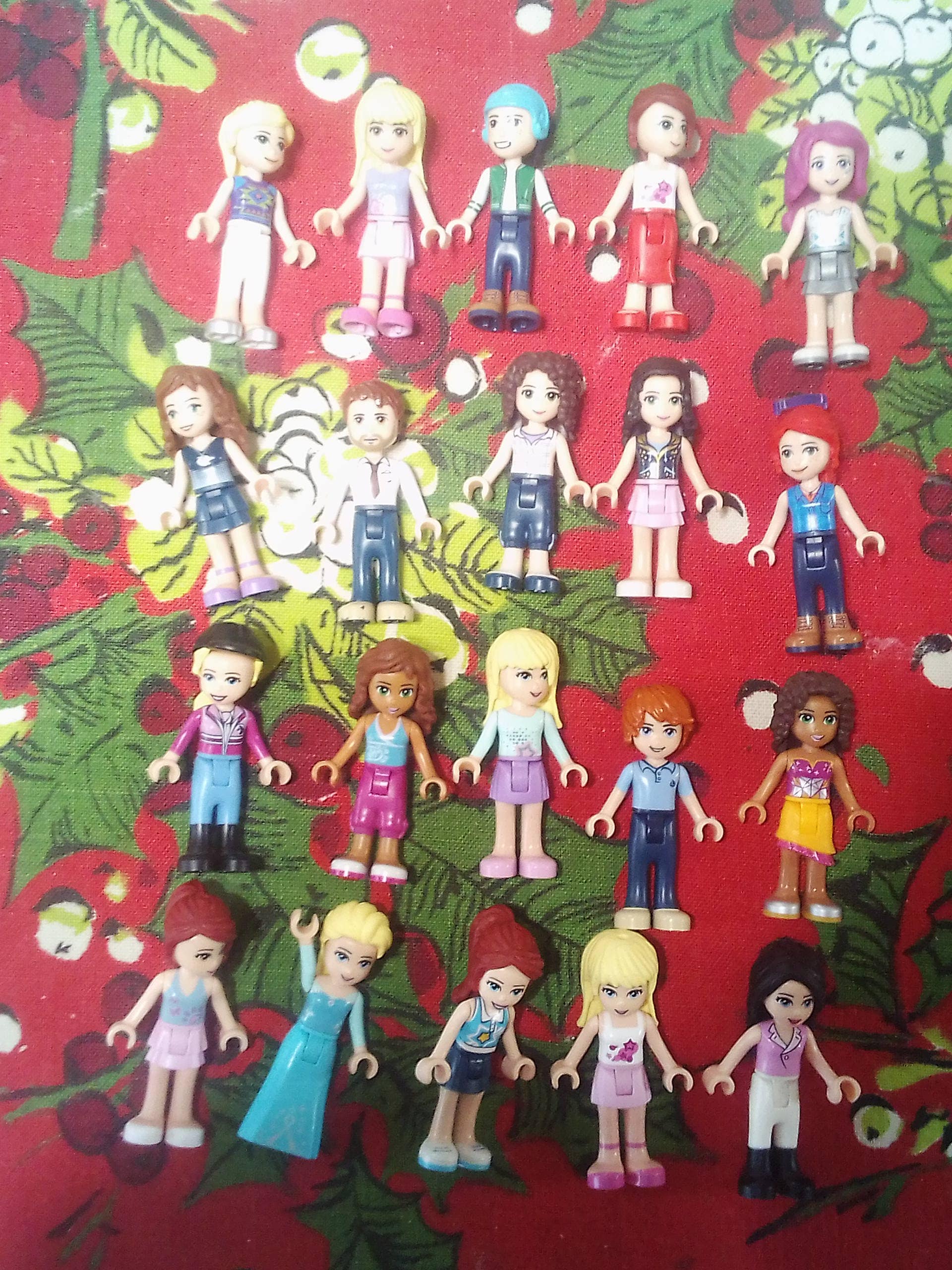 Lego Friends Minifigure Lot OF 5 100% Genuine Lego Figures Great ...