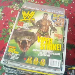 WWF WWE Wrestling Magazine Lot OF 5, I Repeat, 5 Wwf Wwe Magazines - Etsy