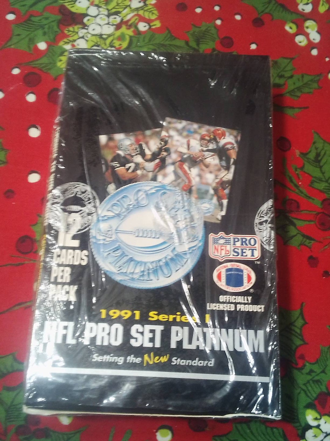 NFL Football 1991 Pro Set Platinum Series 1 Card Box 36 Wax Packs ...