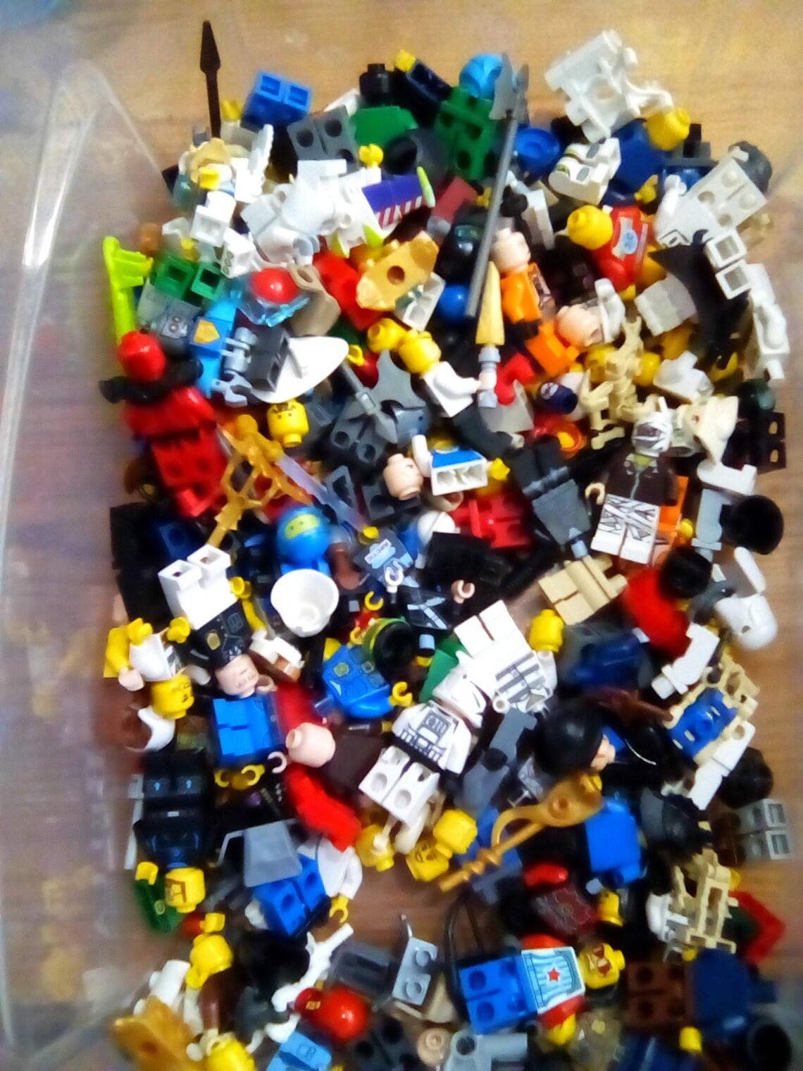 LEGO Bulk Minifigure Lot of 25 100% Genuine Lego Figures | Etsy