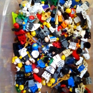 LEGO Bulk Minifigure Lot of 25 100% Genuine Lego Figures Excellent ...