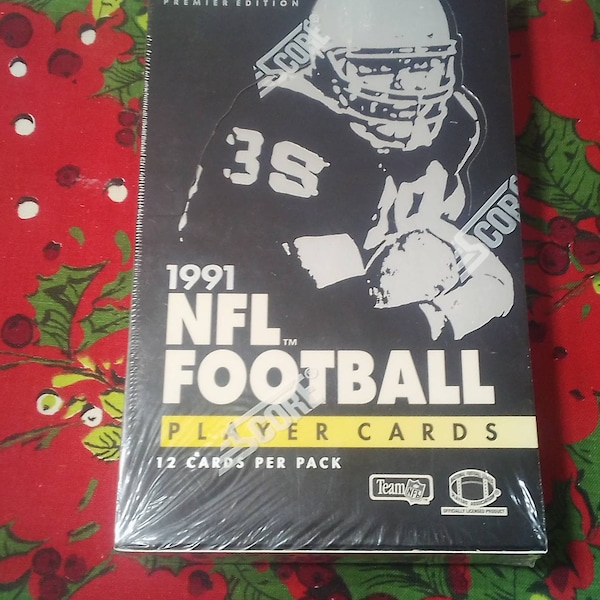 Nfl Score Cards - Etsy