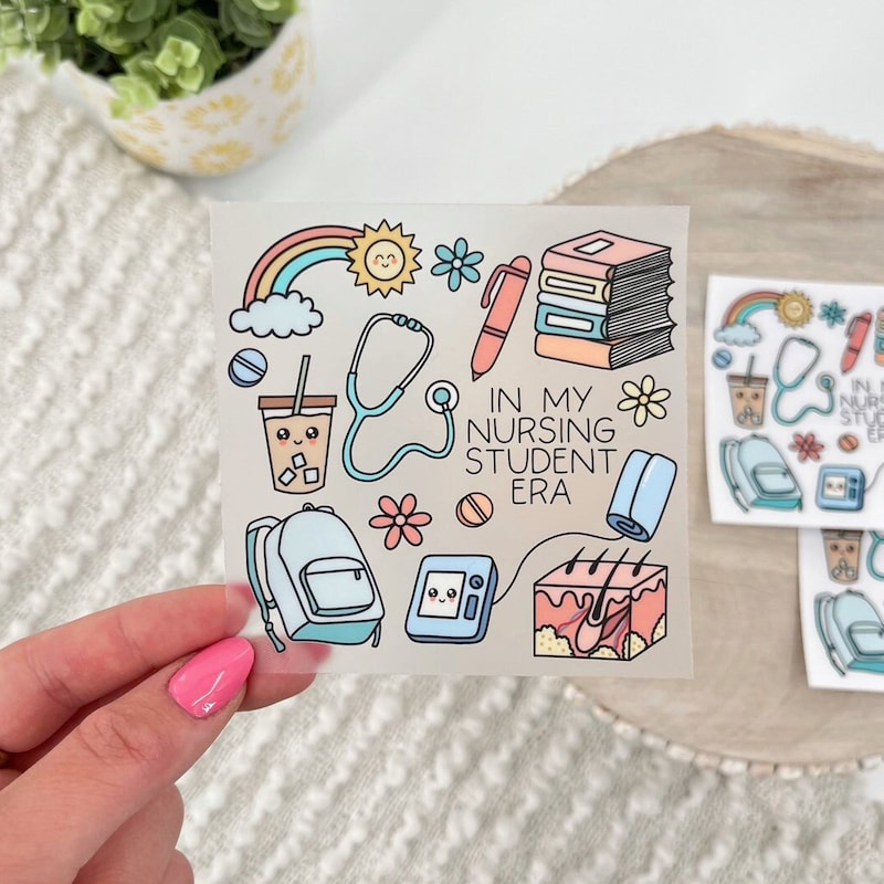 Nursing Stickers - Etsy
