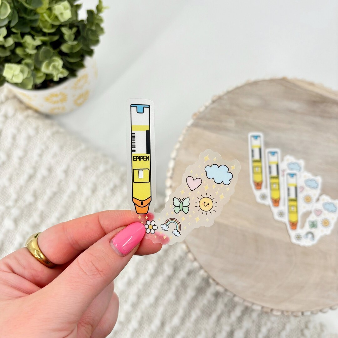 Epipen Sticker, Allergy Sticker, Magical Epipen Sticker, Medical ...