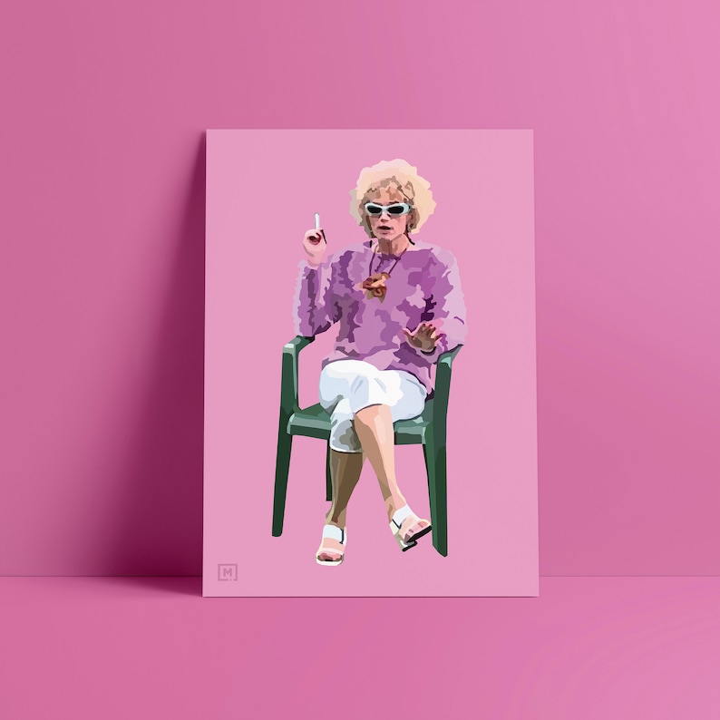 Kath and Kim Print - Etsy Australia