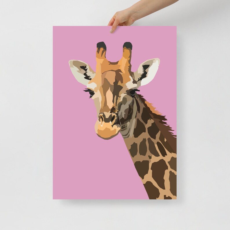 Giraffe Print - Etsy