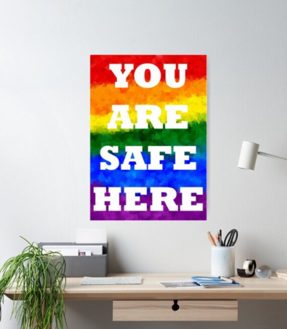 Safe Space Poster V. 3 Poster | Etsy