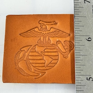 USMC 1.5" EGA Eagle Globe and Anchor Stamp for Leather - Etsy