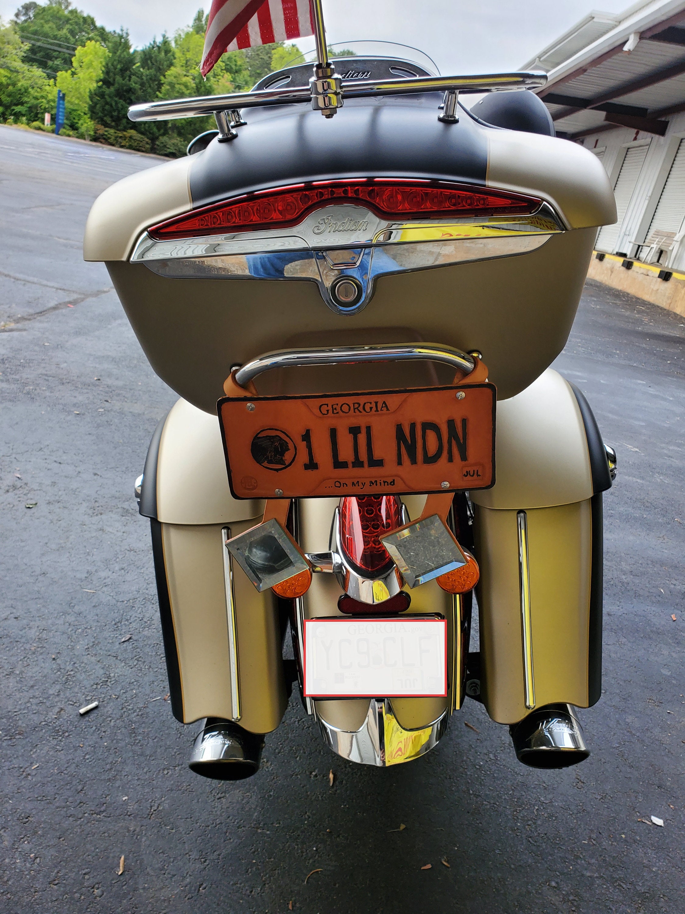 Custom Leather License Plate for Motorcycle - Etsy