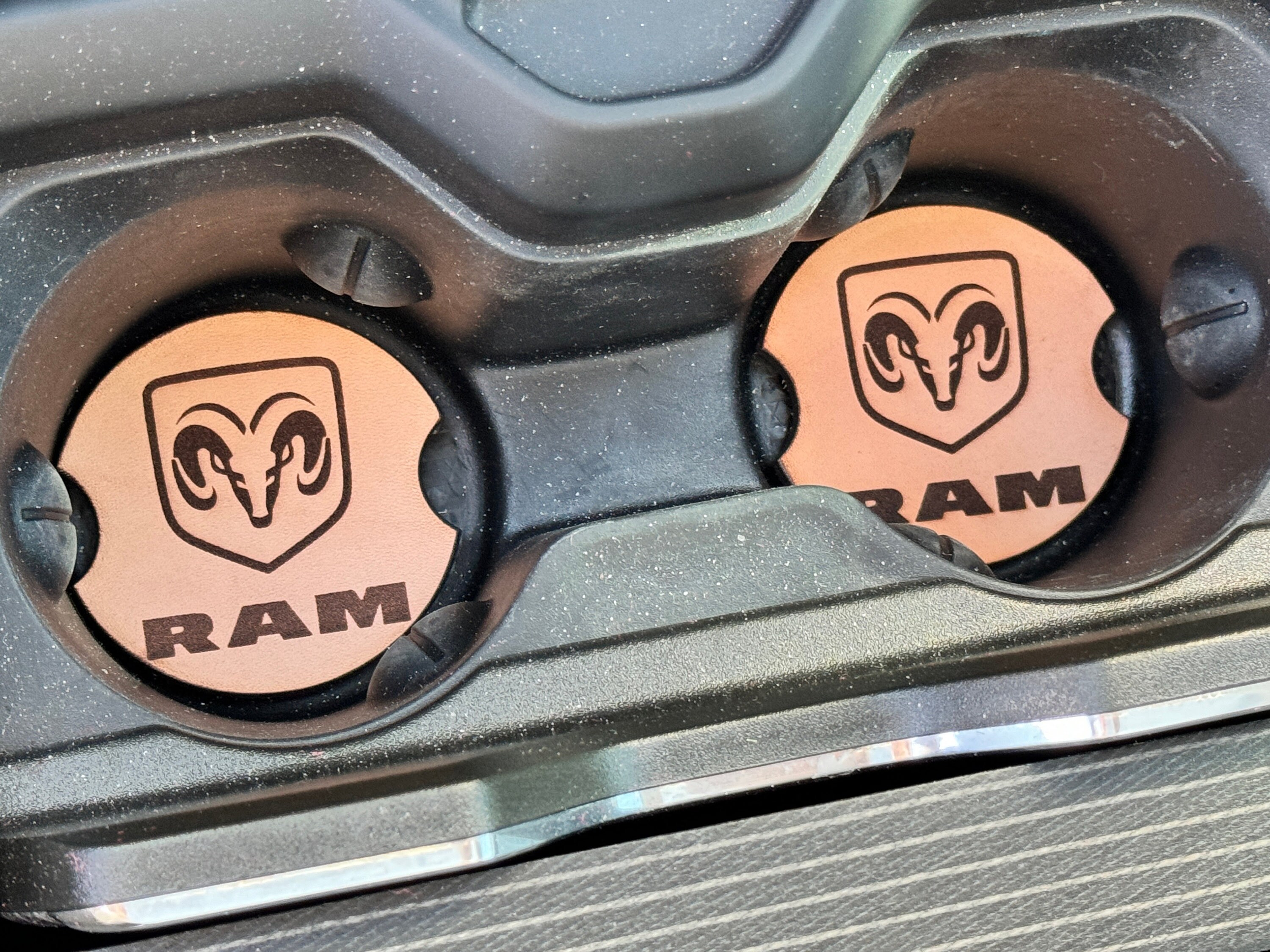 Car Coasters Dodge Ram, Locally Made, Hand Crafted, Laser Custom Cut ...