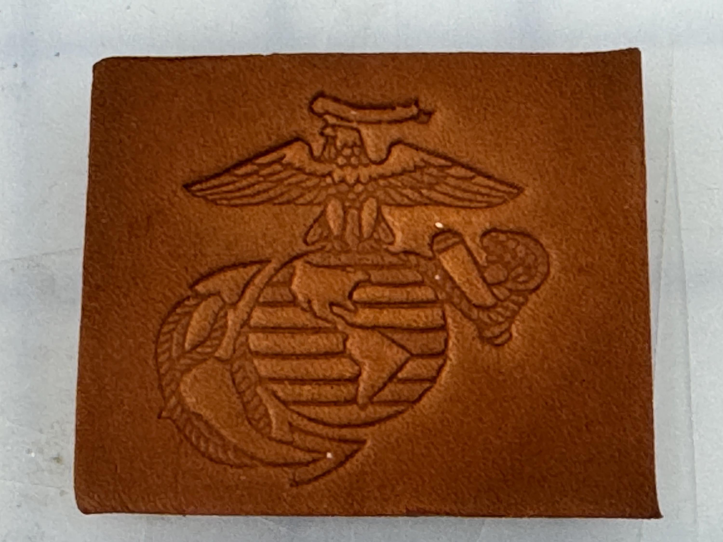 USMC 1.5" EGA Eagle Globe and Anchor Stamp for Leather - Etsy