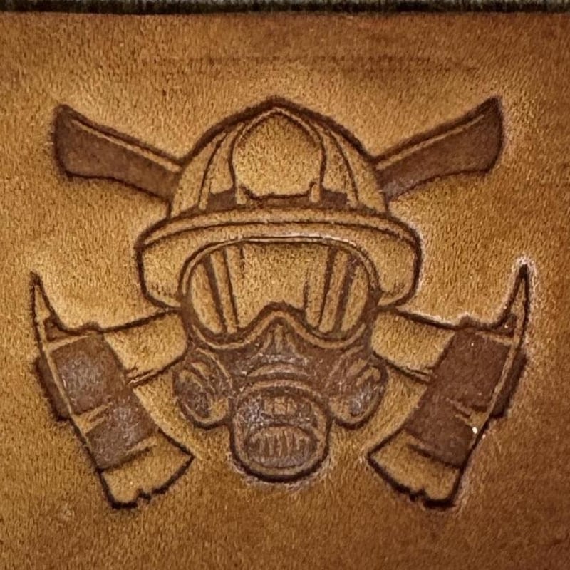 Fireman Stamp - Etsy