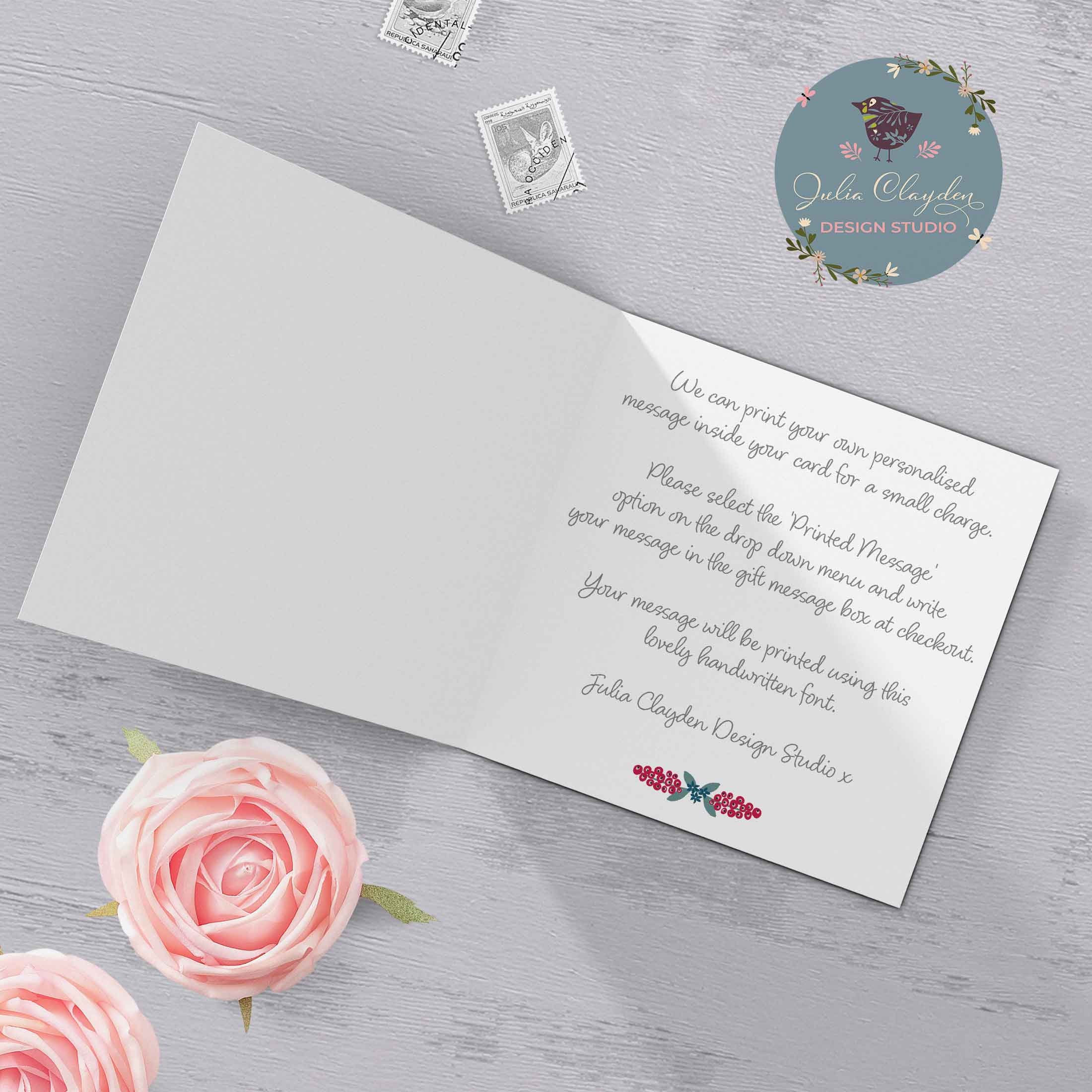 Personalised Sister Floral 17th Birthday Card, 17th Birthday Card For ...