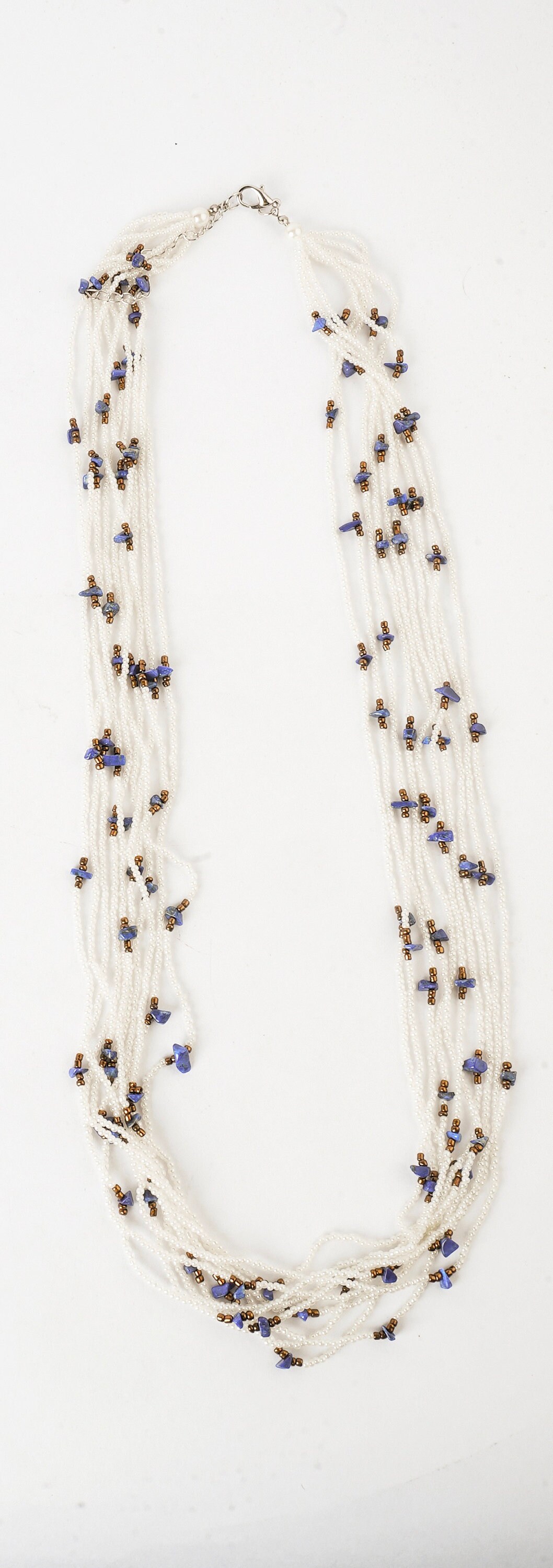 Genuine Chinese Turquoise OR Lapiz Lazuli Multi Layered Necklace - Etsy
