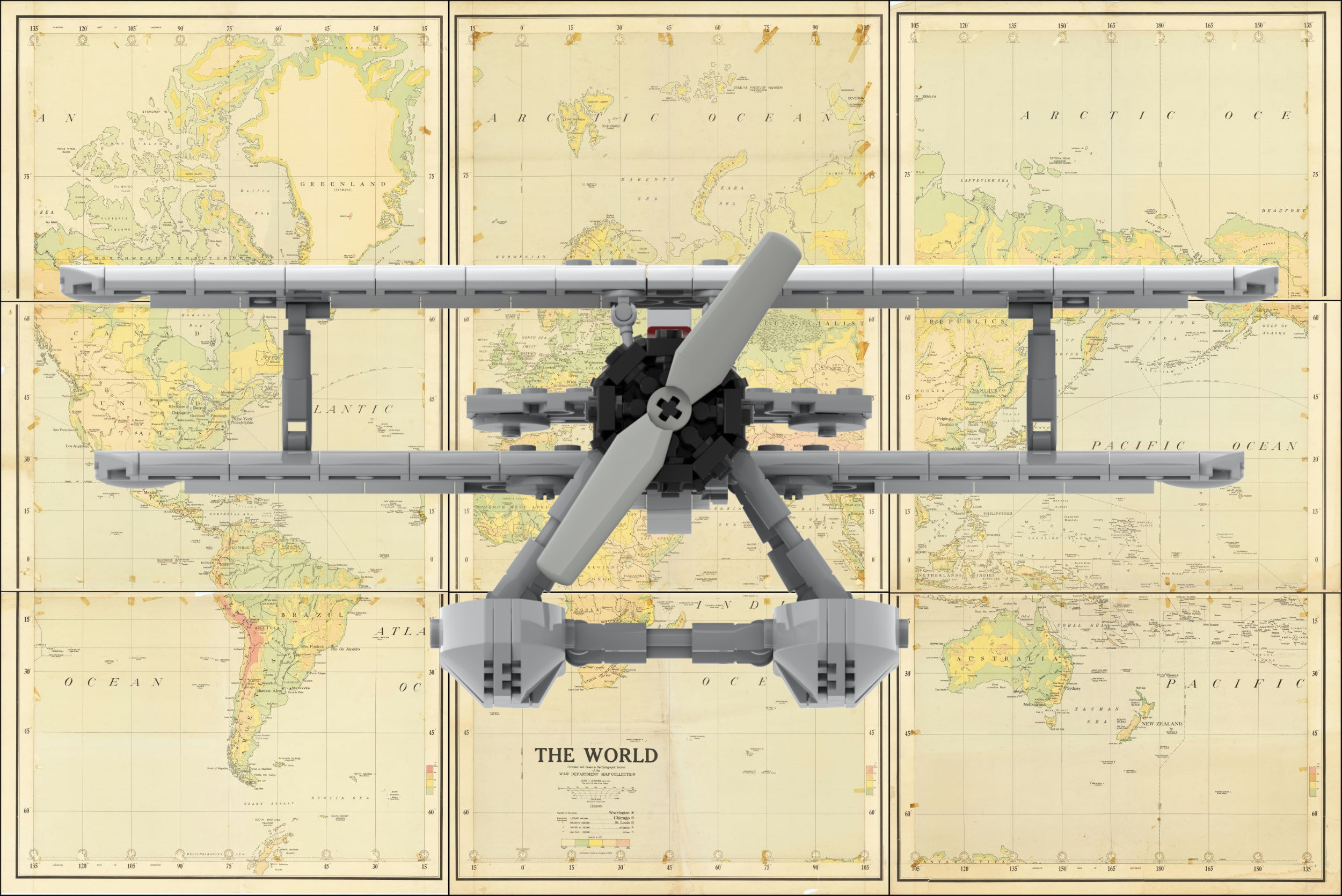 Raiders of the Lost Brick Seaplane Custom Building Instructions - Etsy