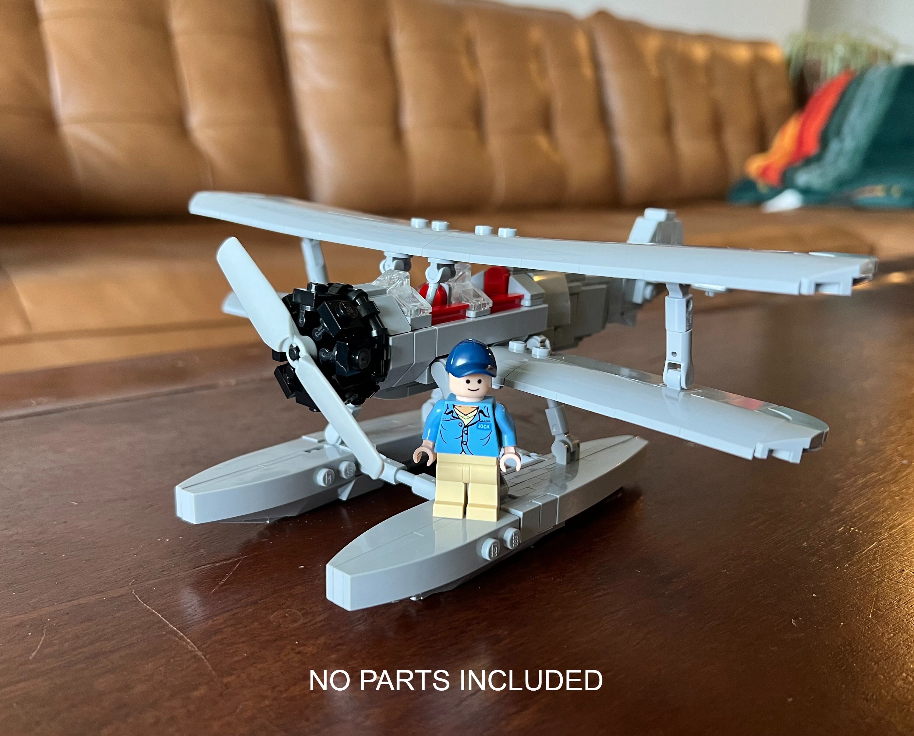Raiders of the Lost Brick Seaplane Custom Building Instructions - Etsy