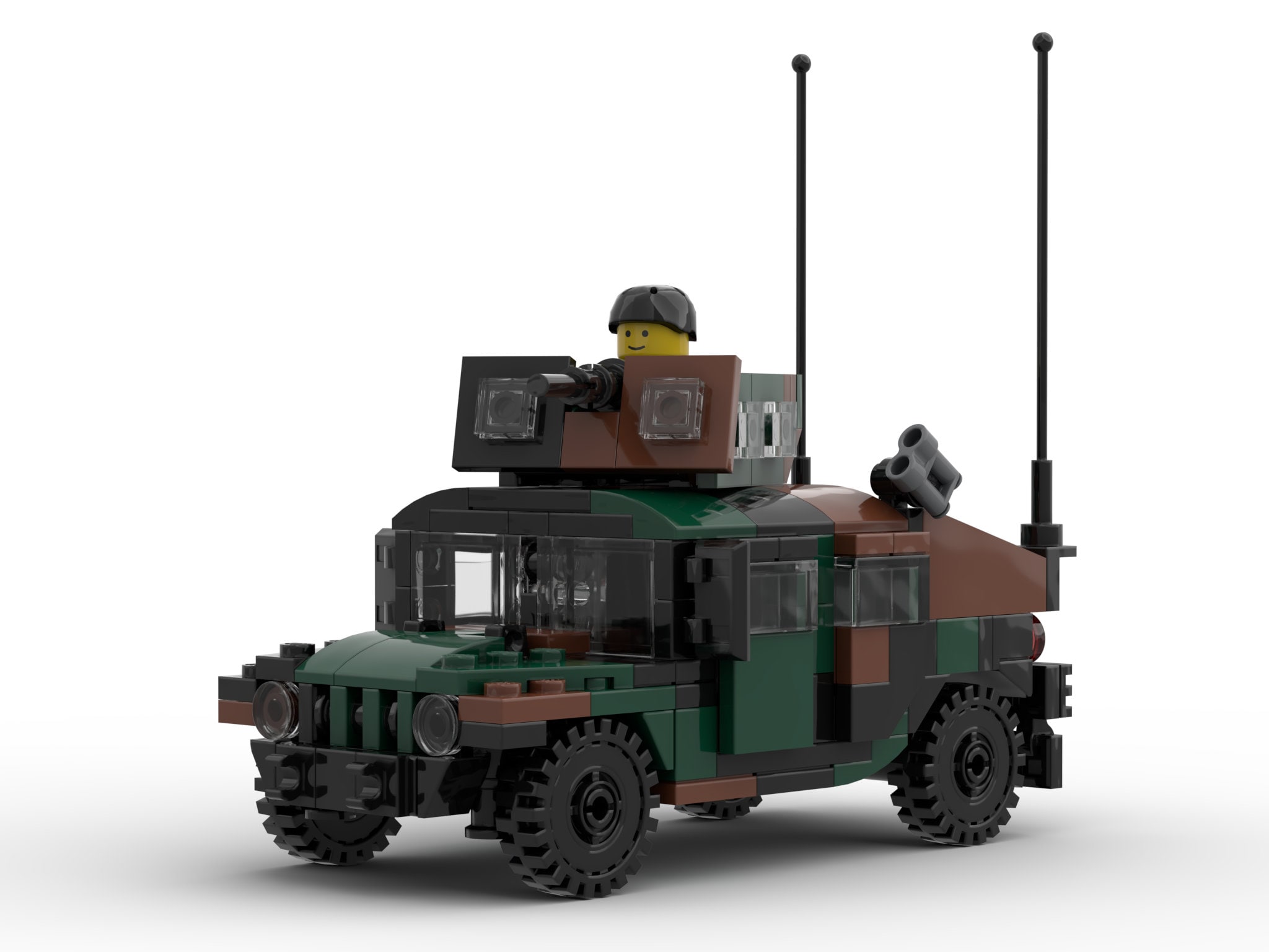 Humvee Woodland Custom Military Building Instructions - Etsy